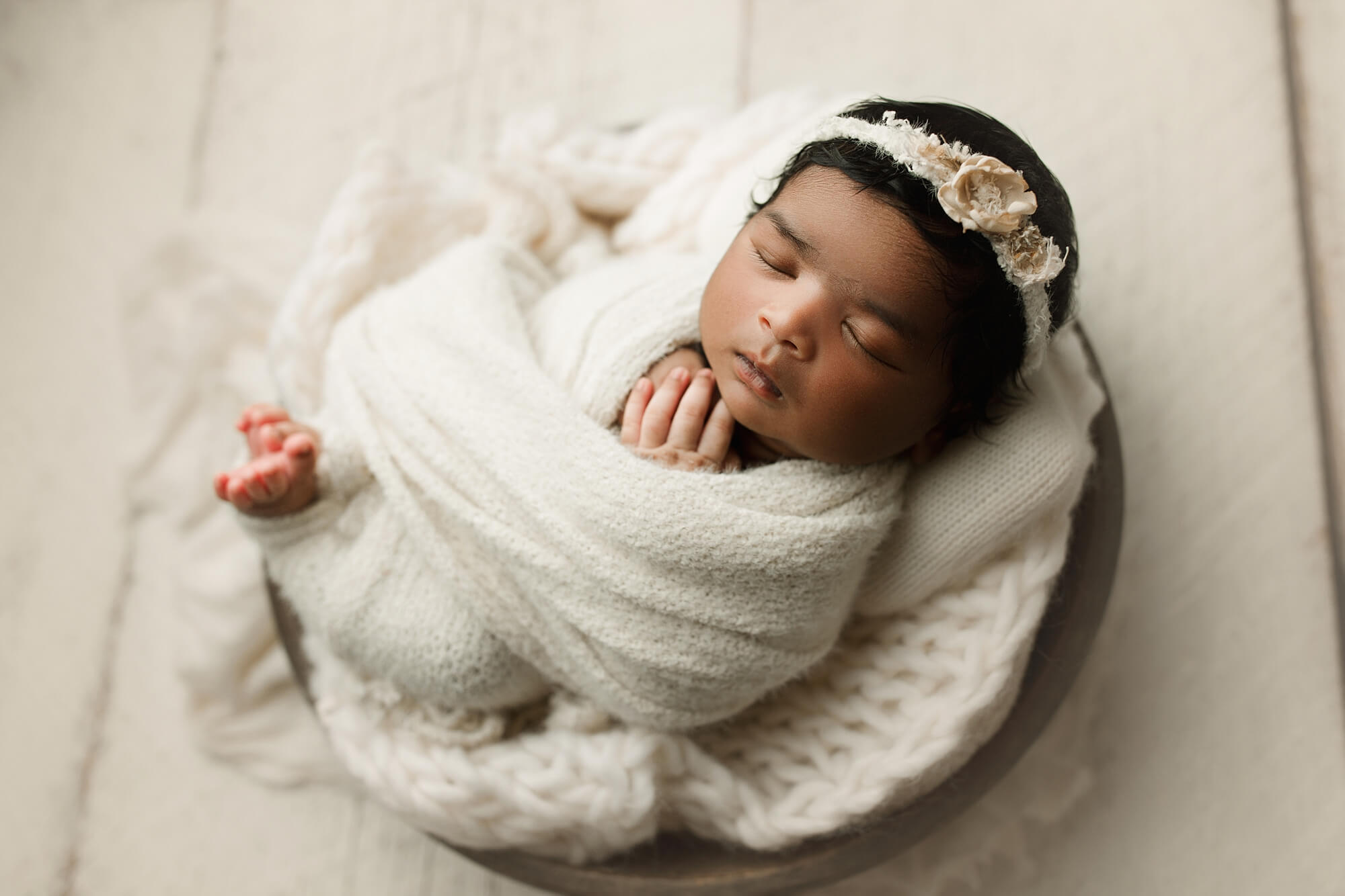 Indian Newborn Baby Girl